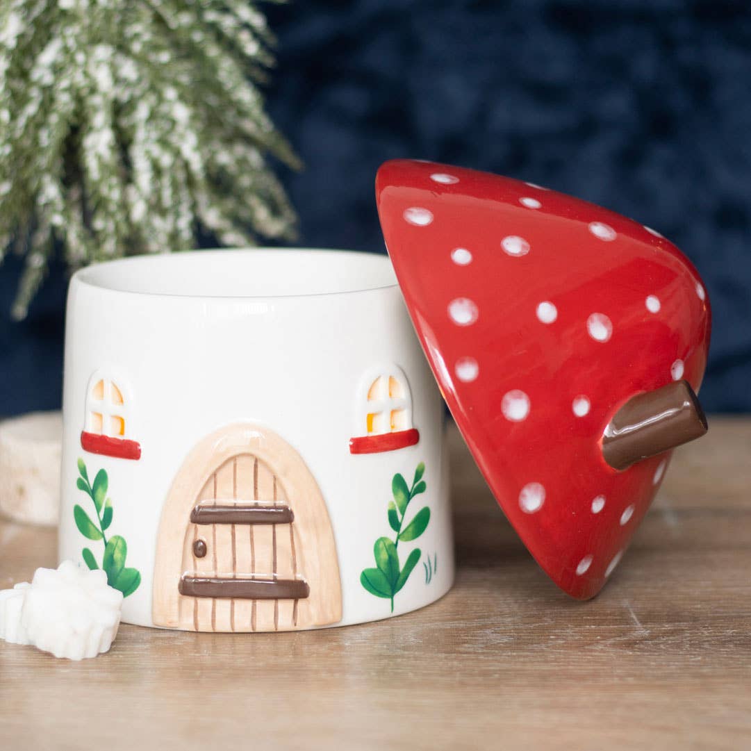 Mushroom House Oil Burner & Wax Warmer | Home Fragrances ...